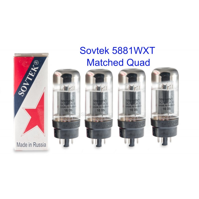 Sovtek 5881WXT Matched Quad